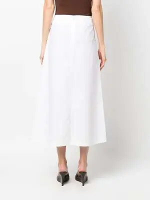 TOTEME Tie-waist Midi Skirt