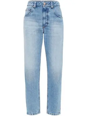 Brunello Cucinelli Distressed Denim Jeans
