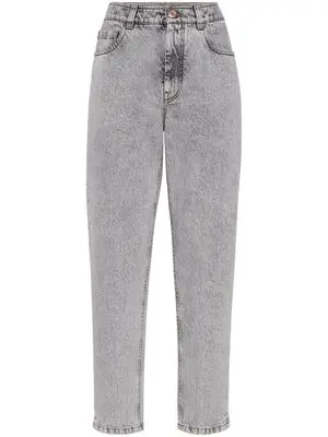 Brunello Cucinelli Straight-leg Mid-rise Jeans