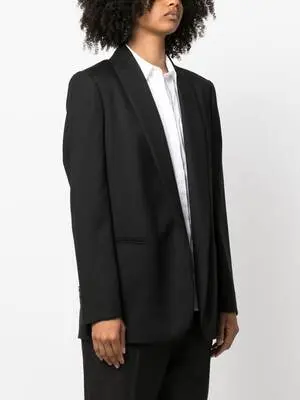 Brunello Cucinelli Shawl Lapels Open-front Blazer