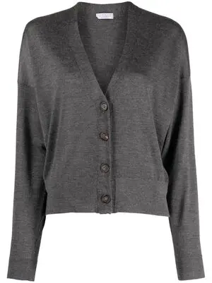 Brunello Cucinelli V-neck Button-fastening Cardigan
