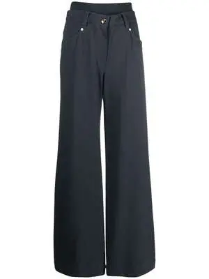 Brunello Cucinelli Multi-panel Wide-leg Trousers