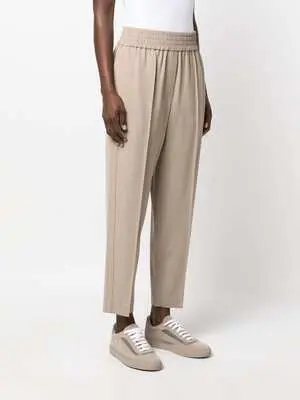 Brunello Cucinelli Cropped Tapered Trousers
