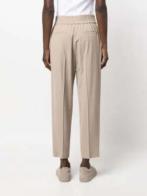 Brunello Cucinelli Cropped Tapered Trousers