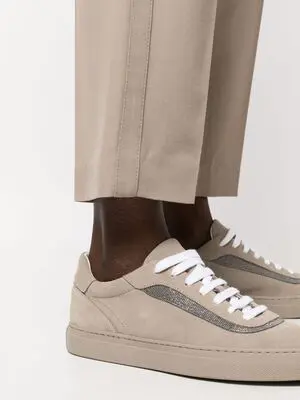 Brunello Cucinelli Cropped Tapered Trousers