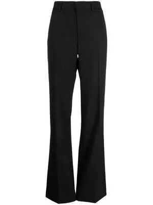 N°21 Pressed-crease High-waisted Trousers