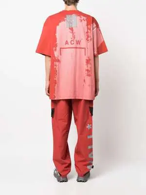 A-COLD-WALL* Brush Stroke-print T-shirt - Red