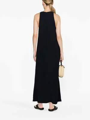 TOTEME Scoop-neck Sleeveless Dress - Black