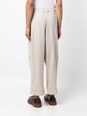 HED MAYNER Pleated Straight-leg Trousers