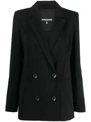 Patrizia Pepe Essential Double-breasted Blazer