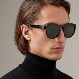 Ralph Lauren Stirrup Bedford Sunglasses - Shiny Black