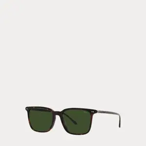 Ralph Lauren Heritage Square Sunglasses - Shiny Dark Havana