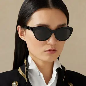 Ralph Lauren Betty Cat-eye Sunglasses - Black
