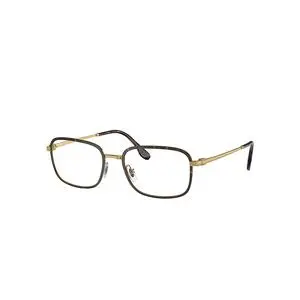 Ray-ban Optics Eyeglasses Frame With Clear Lenses - Gold