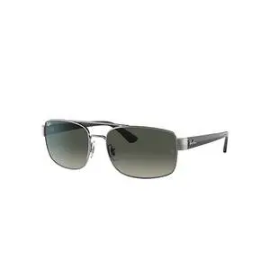 Ray-ban Sunglasses With Squared Frame - Gunmetal