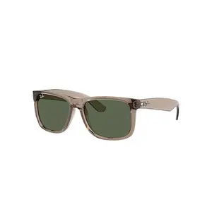 Ray-ban Ray-Ban Justin Classic 55-17 Sunglasses Transparent Brown