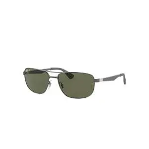Ray-ban Ray-Ban Square Frame Sunglasses Gunmetal