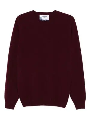 SEBAGO Crew Neck Wool Sweater - Red