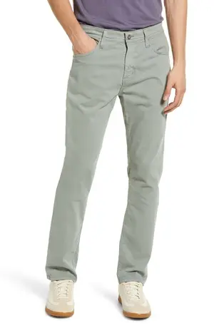 Ag Everett Sueded Stretch Sateen Straight Fit Pants Rocky River