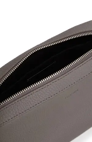 ALLSAINTS Captain Square Leather Crossbody Bag