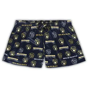 CONCEPTS SPORT Milwaukee Brewers Tank Top & Shorts Set