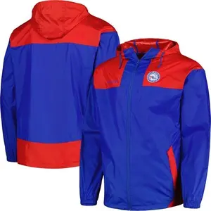 Columbia Philadelphia 76ers Flash Forward Challenger Full-zip Hoodie - Royal