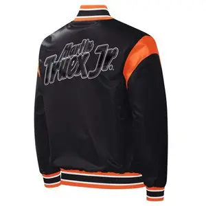 STARTER Martin Truex Jr Force Play Full-snap Varsity Jacket
