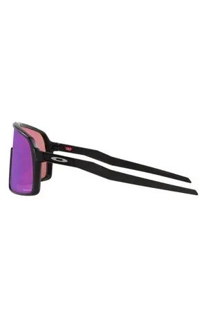Oakley Sutro Prizm Wrap Shield Sunglasses - Matte Black