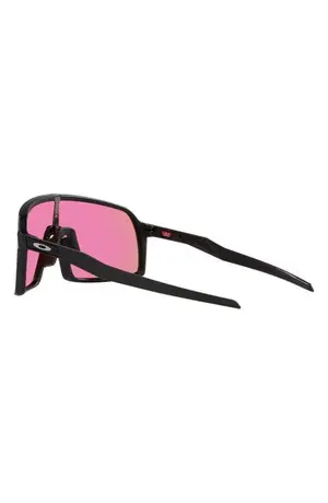 Oakley Sutro Prizm Wrap Shield Sunglasses - Matte Black
