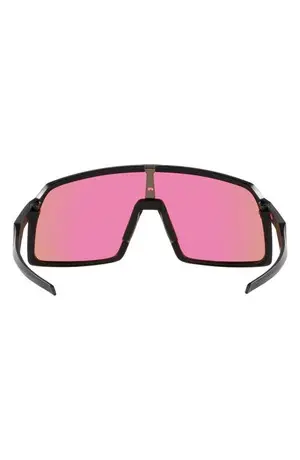 Oakley Sutro Prizm Wrap Shield Sunglasses - Matte Black