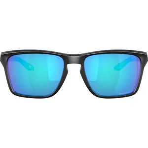 Oakley Sylas 60mm Prizm™ Rectangle Sunglasses - Matte Black