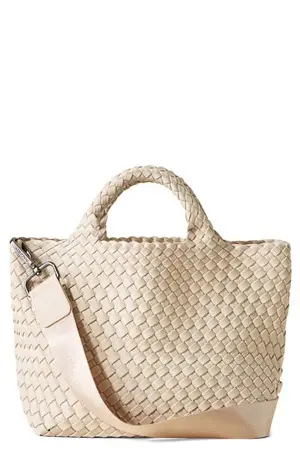 NAGHEDI NAGHEDI St. Barths Small Tote Ecru