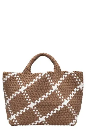 NAGHEDI St. Barths Plaid Tote