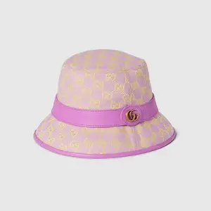 Gucci Gg Canvas Bucket Hat - Pink | Editorialist display picture 1