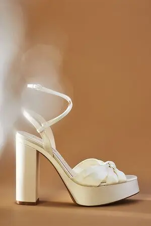 BELLA BELLE Platform Heels - White