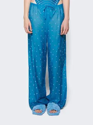 OSÃ©REE Gem Pants - Turquoise And Crystal