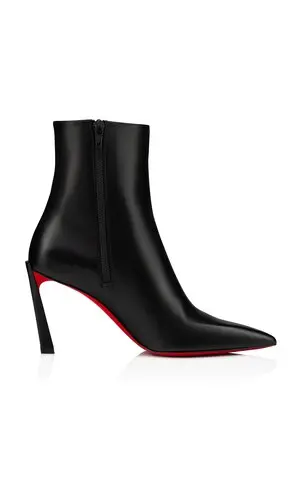 CHRISTIAN LOUBOUTIN Condora 85mm Leather Ankle Boots - Black