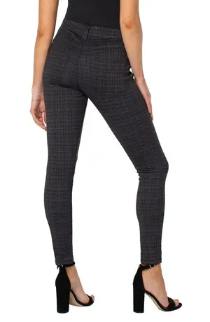 LIVERPOOL Madonna Plaid Ponte Leggings