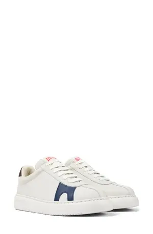 Camper Twins Mismatched Low Top Sneakers White Natural