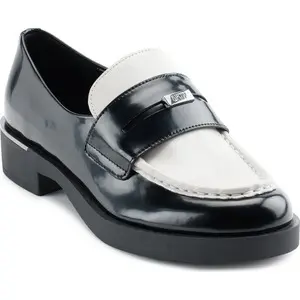 Dkny Ivette Loafer - Black/ Pebble