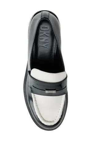 Dkny Ivette Loafer - Black/ Pebble