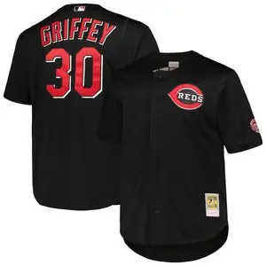 Mitchell & Ness Ken Griffey Jr. Cincinnati Reds Cooperstown Collection Batting Practice Replica Jersey