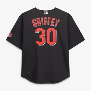Mitchell & Ness Ken Griffey Jr. Cincinnati Reds Cooperstown Mesh Batting Practice Jersey