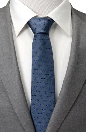 CUFFLINKS, INC. The Child Silk Neck Tie - Blue