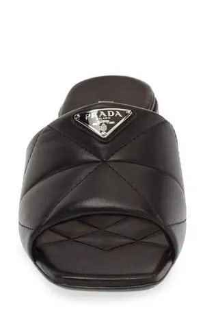 Prada Diagram Slide Sandal