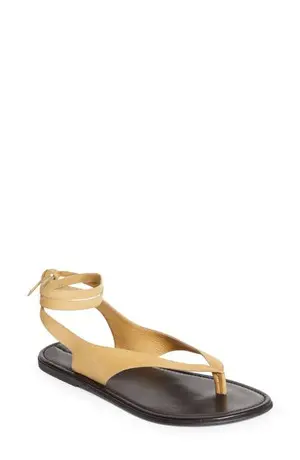 THE ROW Beach Ankle Tie Sandal