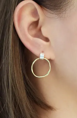 Argento Vivo Hoop Earrings