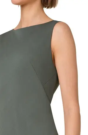 Akris Sleeveless Stretch Wool Dress