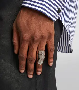 Vivienne Westwood Armour Ring - Silver | Editorialist