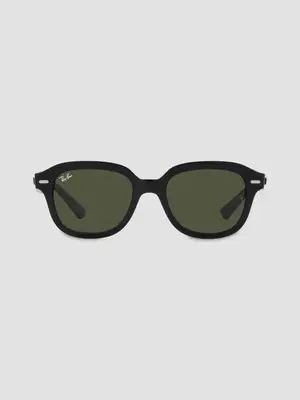 Ray-ban Erik 51mm Square Sunglasses Black